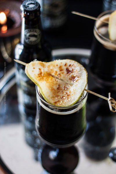 GOT Inspired Dragonglass Cocktail with ... Obsidian Stout